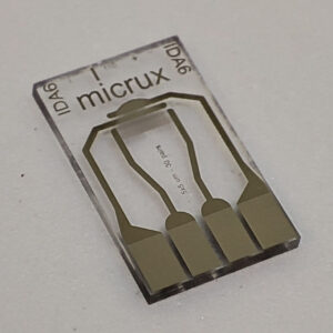 Interdigitated Microelectrode Array (IDA) - MicruX Technologies